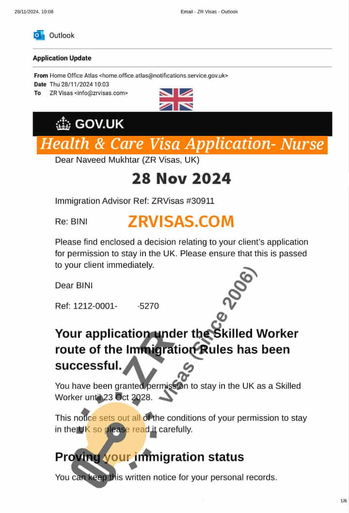 Keep My Passport Service UK Visas – ZR Visas, UK