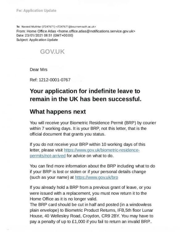 ILR Applications 2025, Apply for Permanent Residence in the UK ILR ...