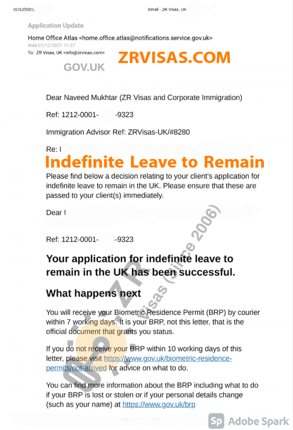 ILR Applications 2025, Apply for Permanent Residence in the UK ILR Settlement Application Full ...
