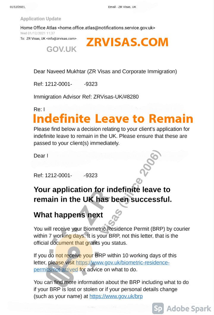 ILR Applications 2025, Apply for Permanent Residence in the UK ILR ...
