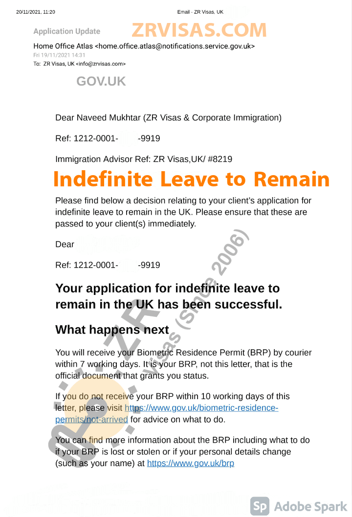 ILR Applications 2026, Apply for Permanent Residence in the UK ILR ...