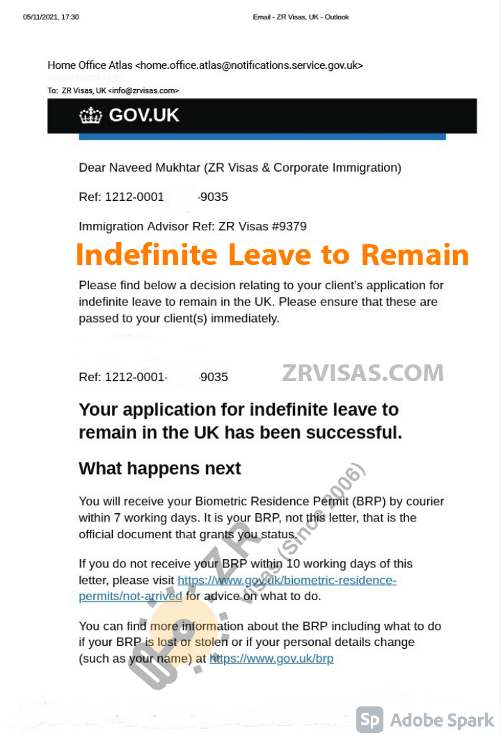 ILR Applications 2025, Apply for Permanent Residence in the UK ILR ...