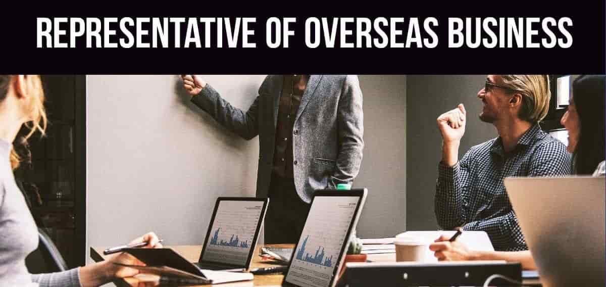 Representative of an Overseas Business – ZR Visas, UK