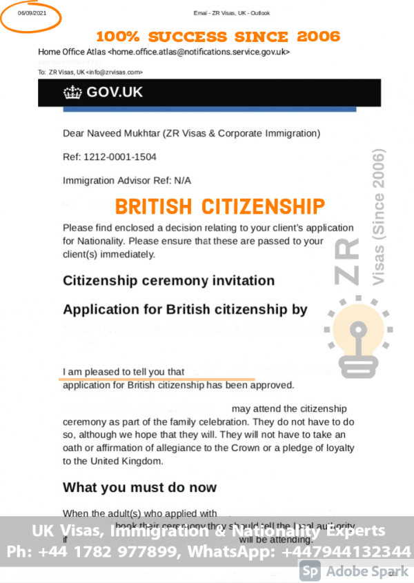 Apply for British Citizenship after ILR on 5 years and 10 years Partner ...