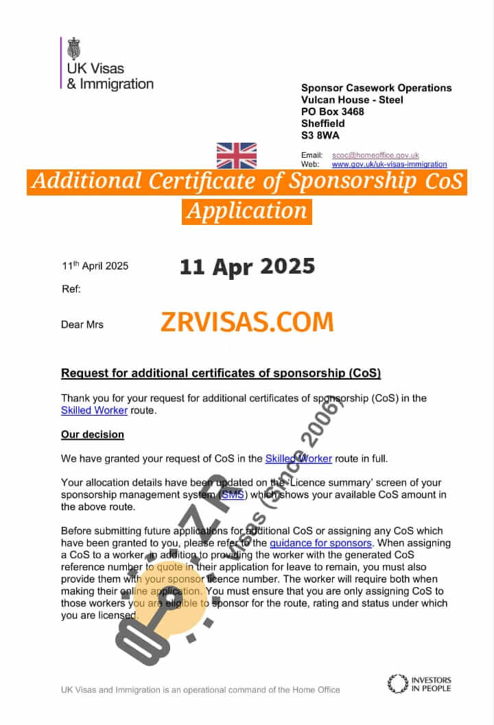 Keep My Passport Service UK Visas – ZR Visas, UK