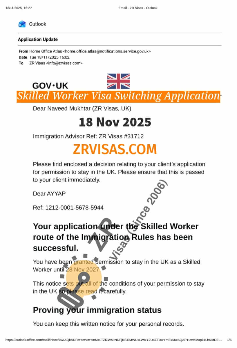 Keep My Passport Service UK Visas – ZR Visas, UK